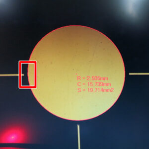 Tips for dimension measurement using transmitted light - Visual ...